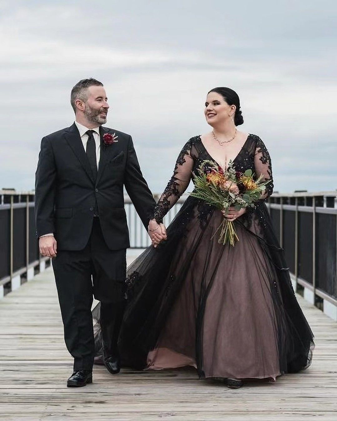 10 Gorgeous Plus Size Black Wedding Dress Ideas 10 Gorgeous Plus Size Black Wedding Dress Ideas
